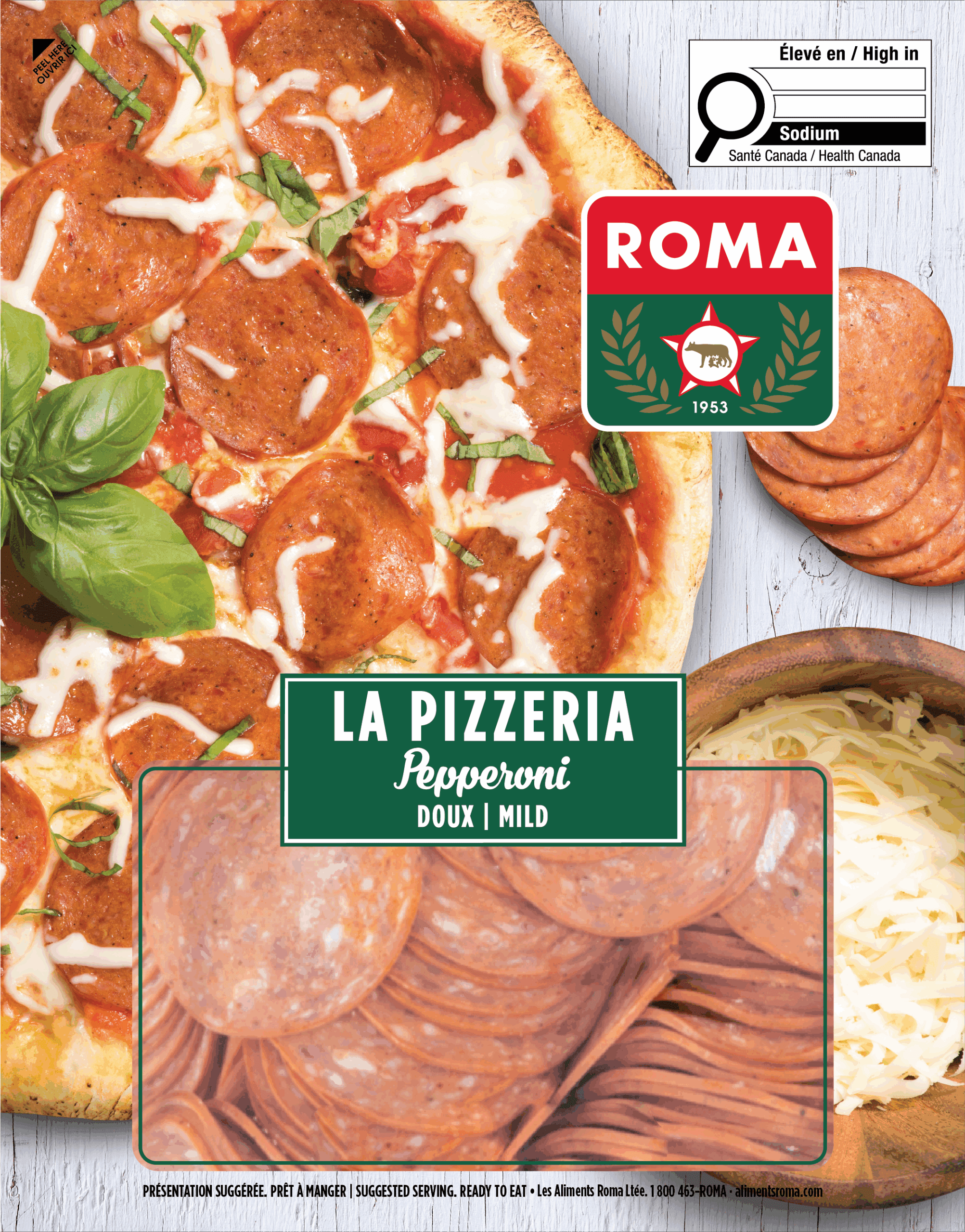 Pepperoni Caserta doux bâton | Roma